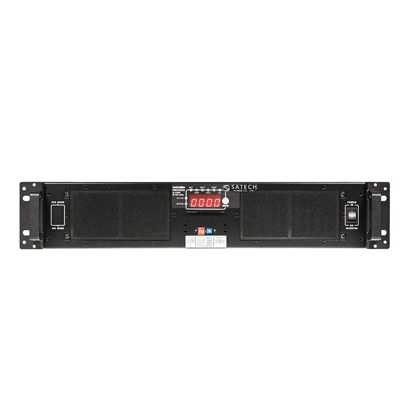 12 / 24 / 48Vdc Telecom Inverter, Rack-mount Type (1U 2KVA) | SATECH POWER